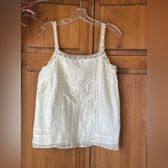 Quiksilver | Tops | Quicksilver Roxy Lace Inlay Tank S | Poshmark